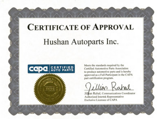 CAPA | HUSHAN Autoparts Inc.
